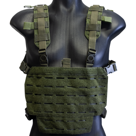 MIL-TEC - Chest Rig LightWeight, Olive Drab - Safe Zone Airsoft
