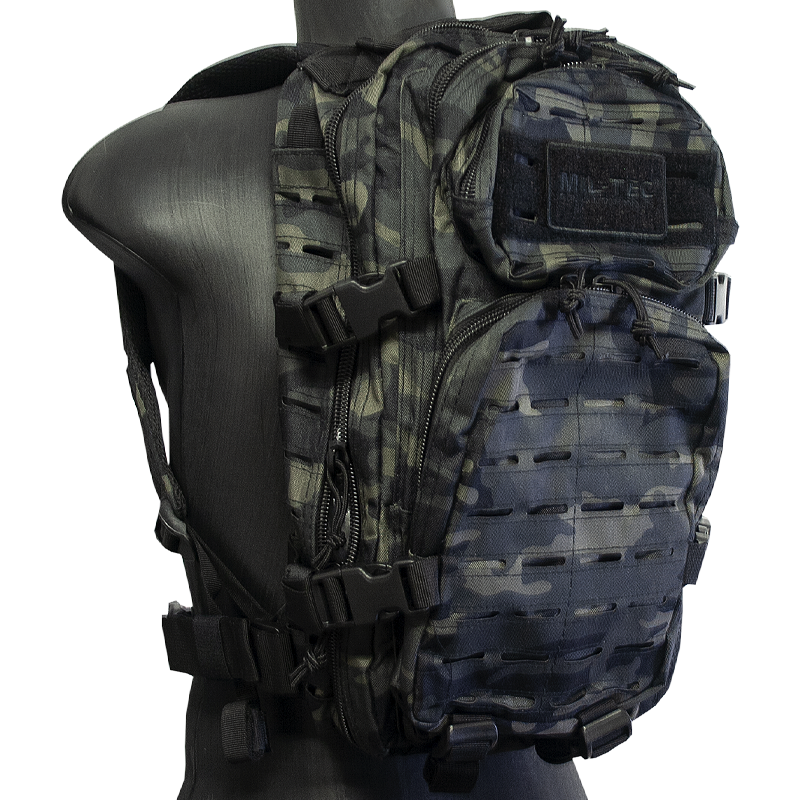 MIL-TEC - Sac de Transport ASSAULT, Version Large MOLLE/PALS, Noir ...
