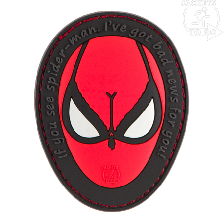 JTG - Patch 3D en PVC Spiderboobs, Multicolor - Safe Zone Airsoft