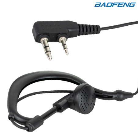 Baofeng - Micro oreillette avec PTT Baofeng, plug Kenwood - Safe Zone ...