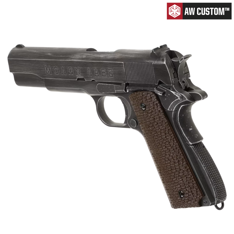 Armorer Works - Réplique 1911 MOLON LABE, Blowback, Green Gas - Safe ...