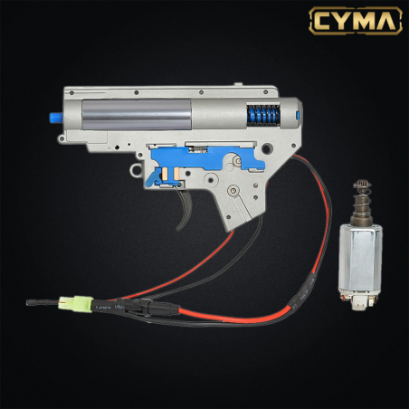 CYMA - Gearbox version 2 renforcée complète pour M4 Airsoft - Safe Zone ...